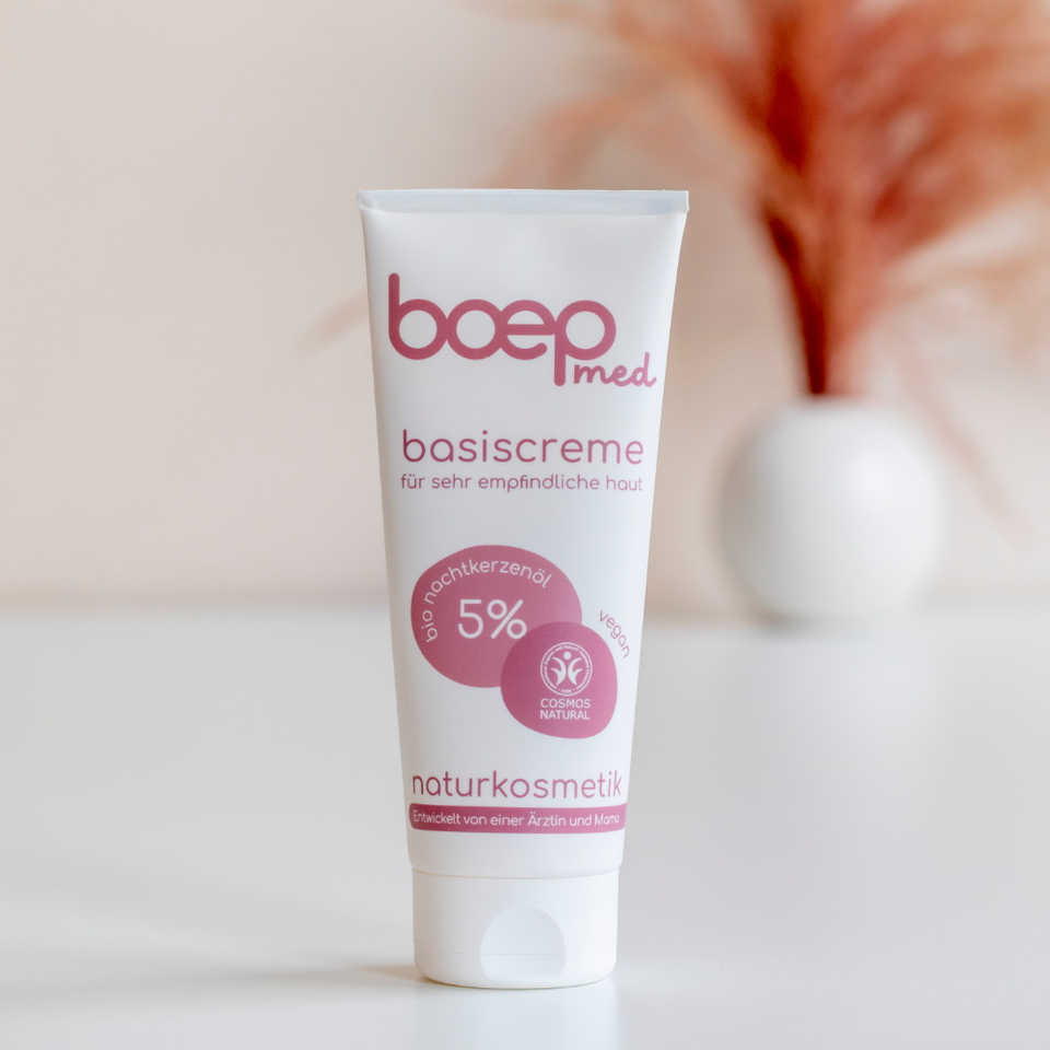 boep med Basiscreme (50ml) – Medizinische Naturkosmetik Creme für sehr empfindliche Haut – das boep